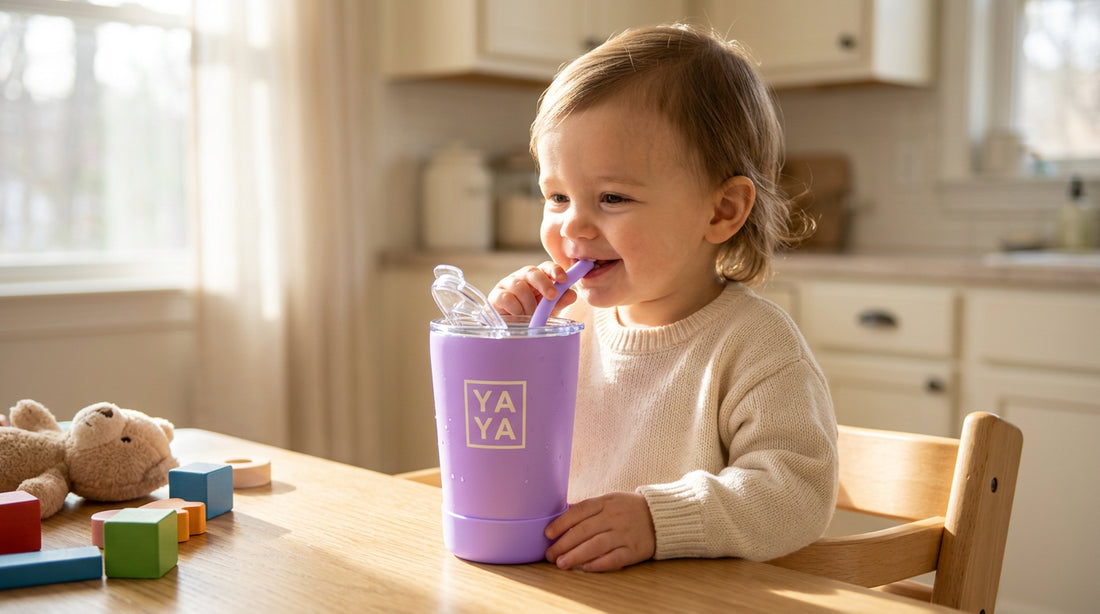 Why Large Metal Cups Are Ideal for Toddlers' Hydration Needs – YAYA